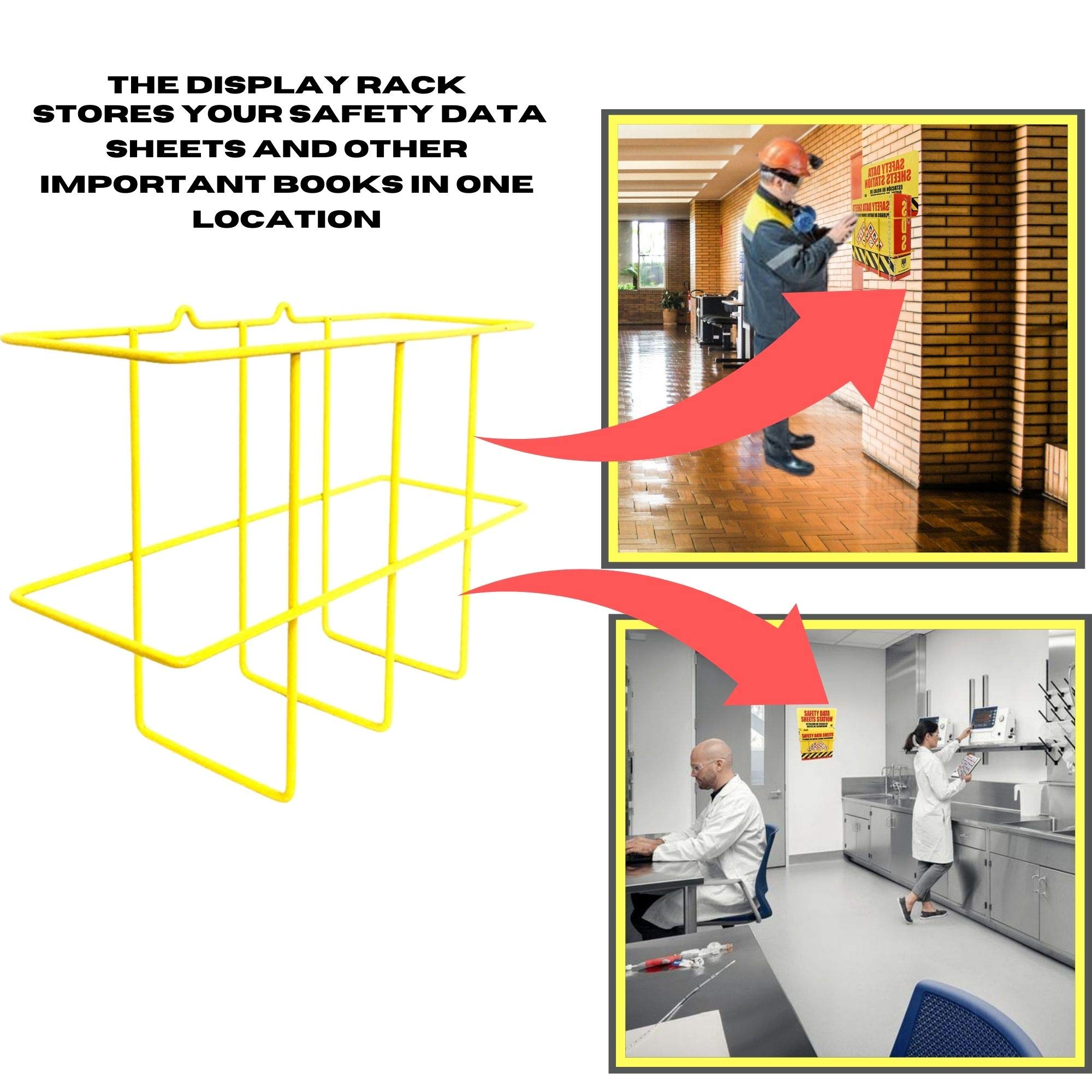 Performore Safety Data Sheets Binder Display Rack Sds Msds Display ...