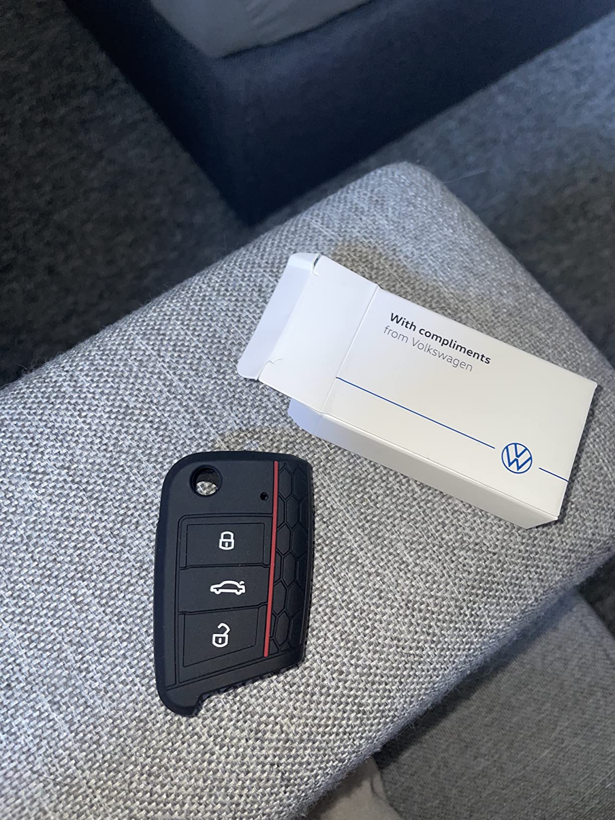 Original VW Golf 7 (5G) Schlüsselcover GTI Design Zündschlüssel ...