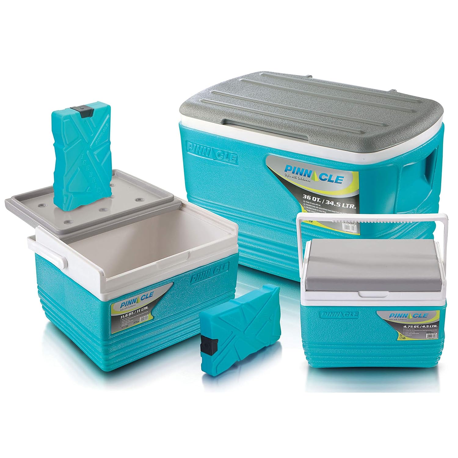 Buy Pinnacle Ice Cube Box Combo Eskimo 34.5 L + Eskimo 11 L + Eskimo 4. ...