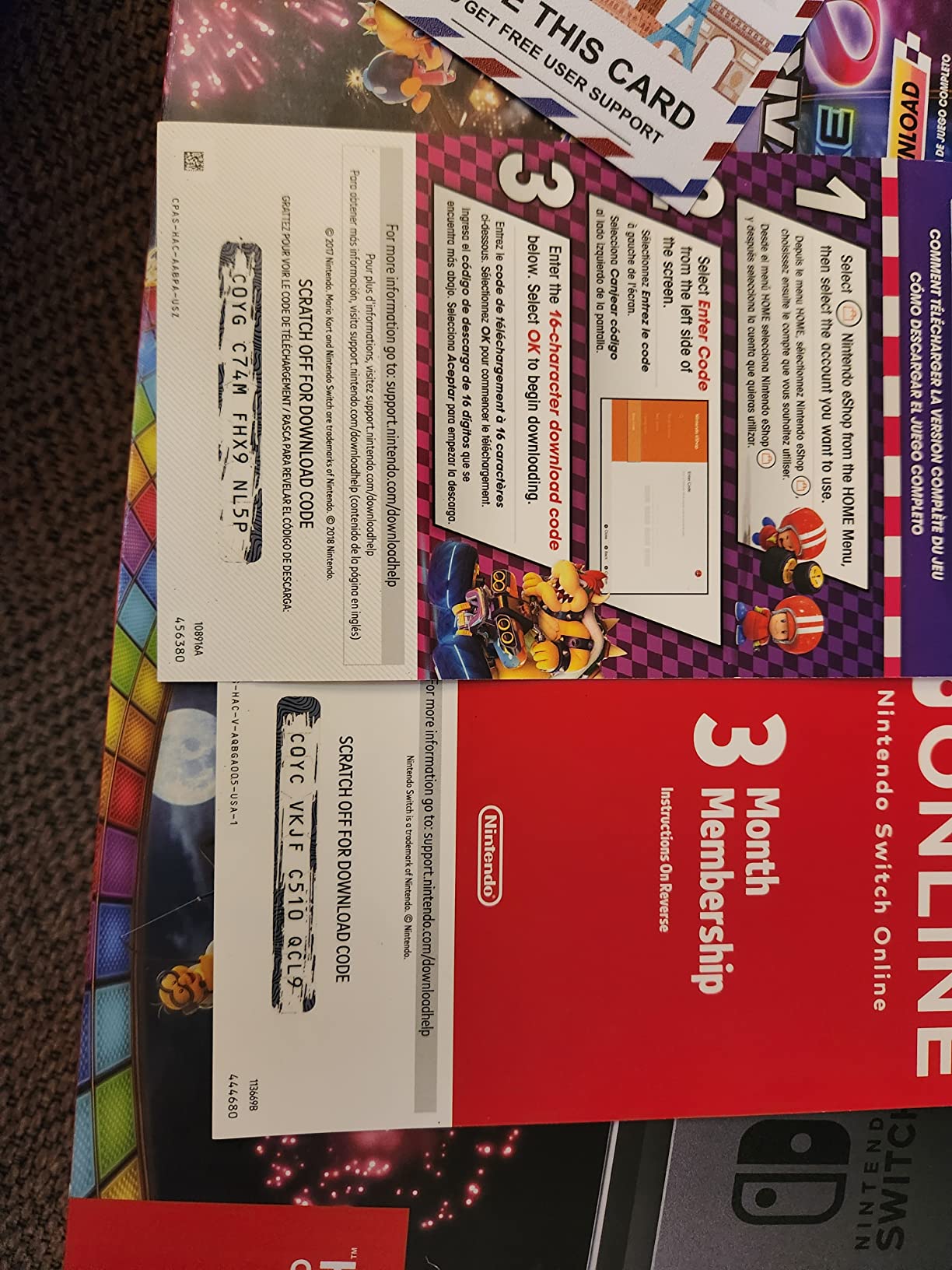 $11/mo - Finance PURTCH Newest Switch w/Neon Blue & Neon Red controller ...