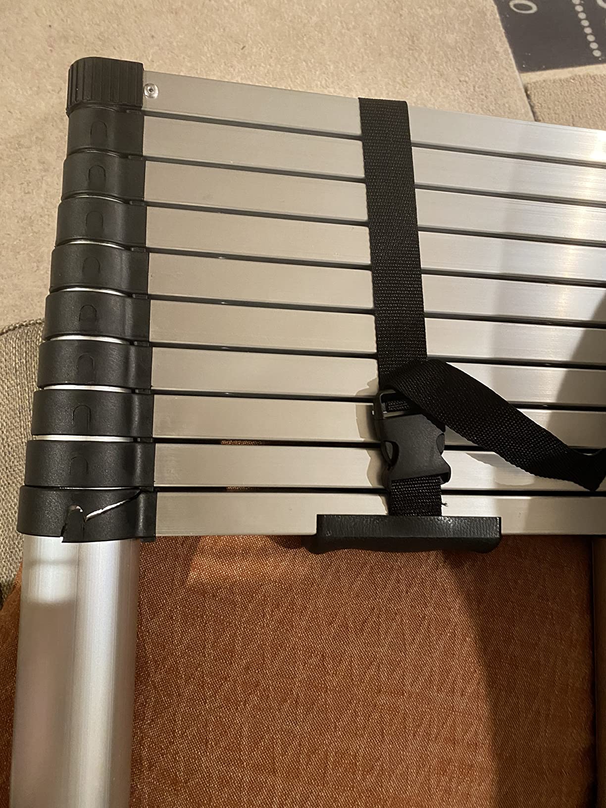 $13/mo - Finance YANATTLYS 10.5FT Collapsible Telescoping Ladder with ...