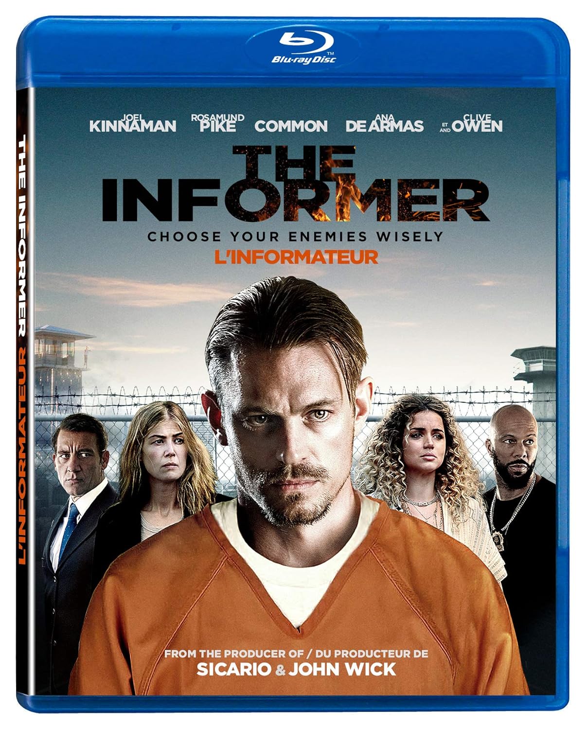 Amazon.com: The Informer : Joel Kinnaman, Rosamund Pike, Common, Ana de ...