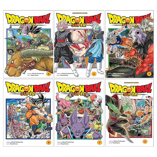Dragon Ball Super Series Vol 4-9: 6 Books Collection Set By Akira ...