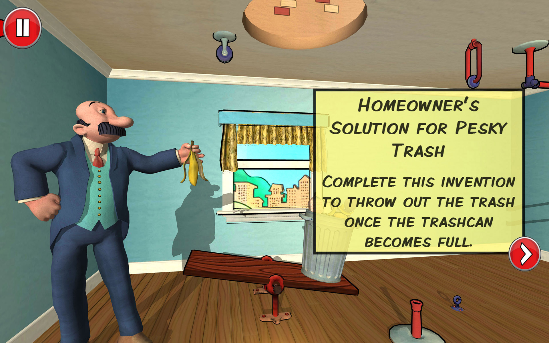 Rube Works: The Official Rube Goldberg Invention Game - App on the ...
