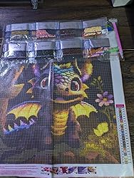 Amazon.com: ckdiluy Dragon Diamond Art Painting Kits,Dragon Diamond ...