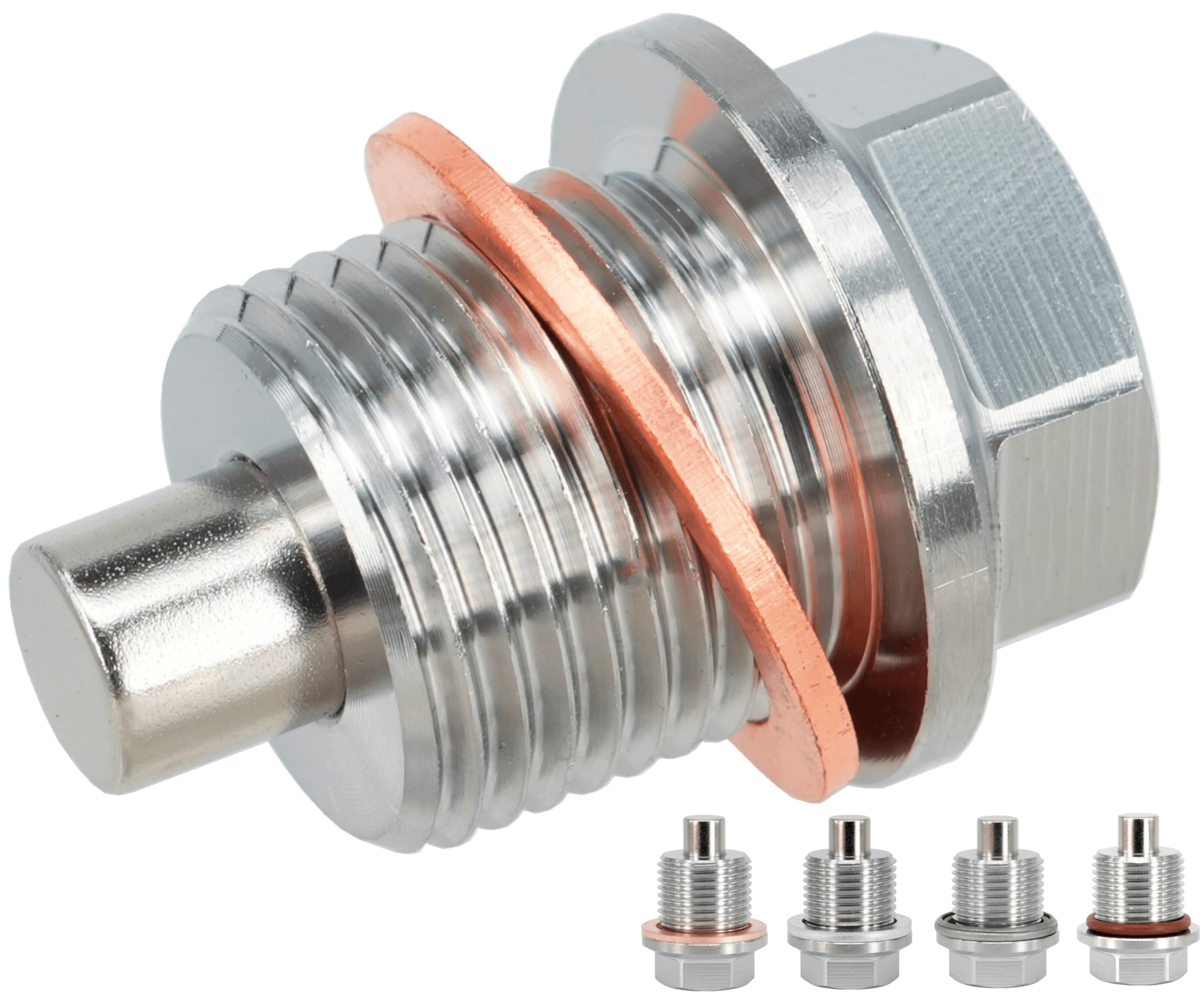 Amazon.com: abczok 1PC M18x1.5 Stainless Steel Magnetic Engine ...