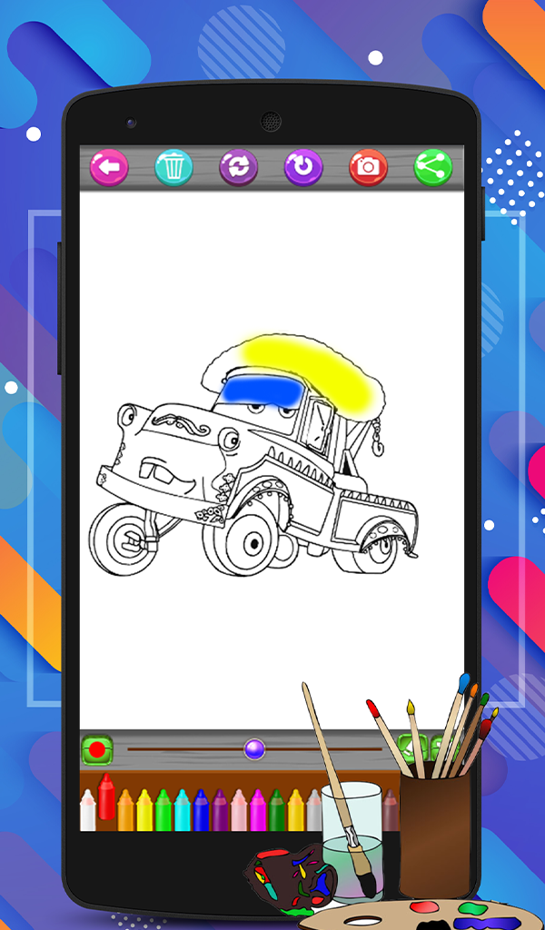 Car Coloring Pages For Kids - App on Amazon Appstore
