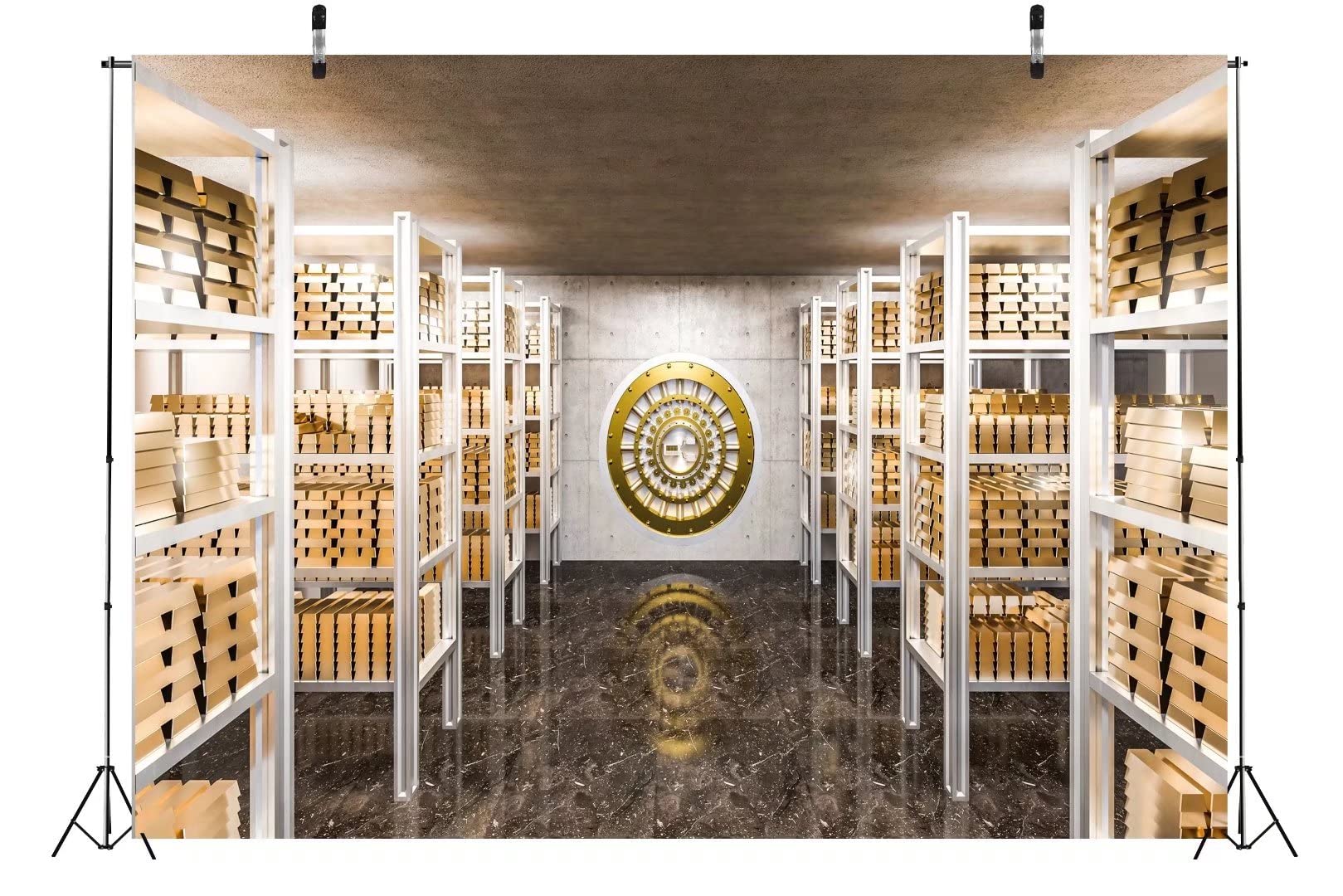 Vault Filled With Money