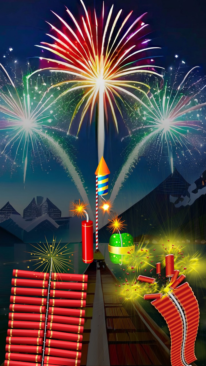 Fireworks Games- Cracker prank , Fireworks Play & Cracker prank , Real ...