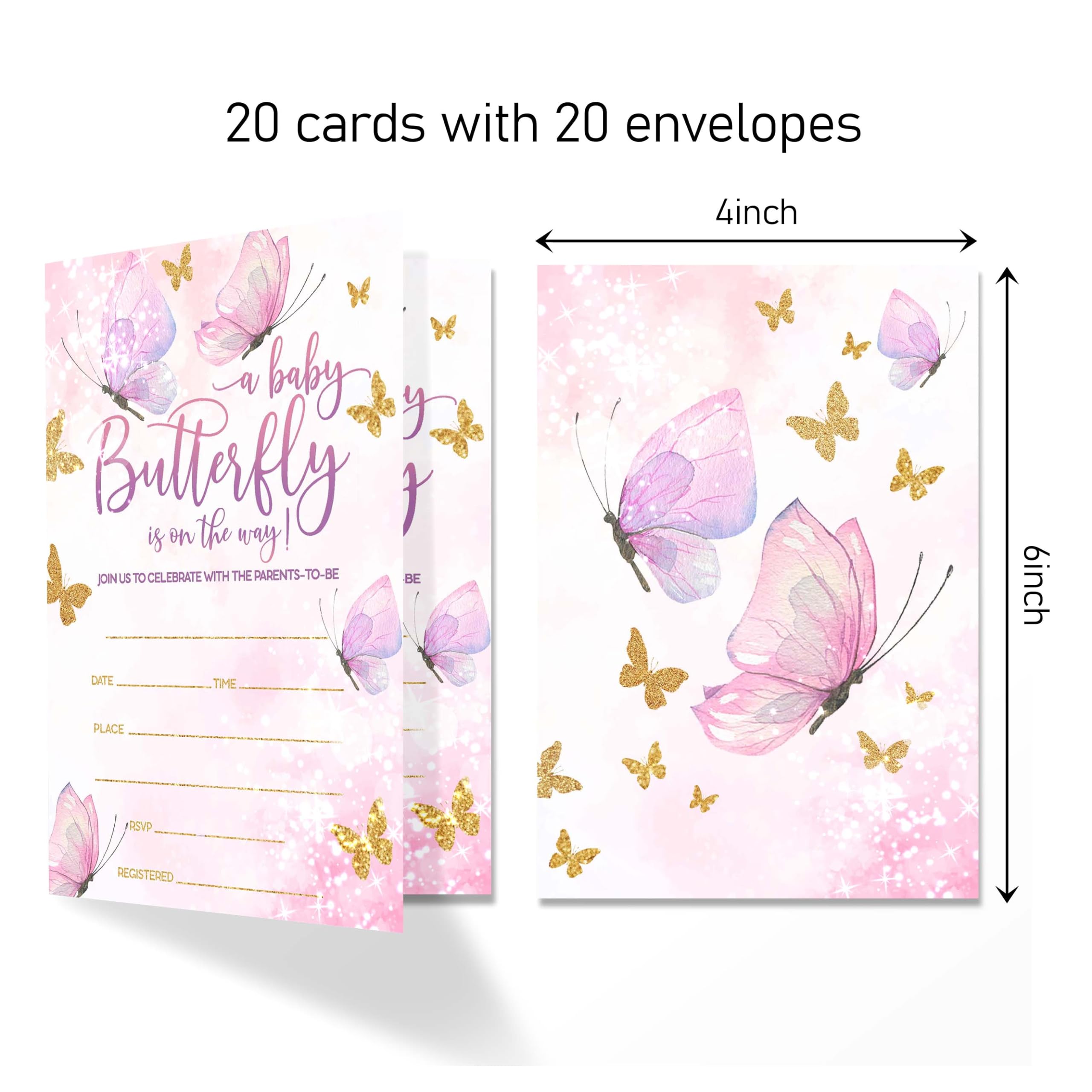Online Printable Cards Baby Butterfly Butterfly Flag USA Colors Card