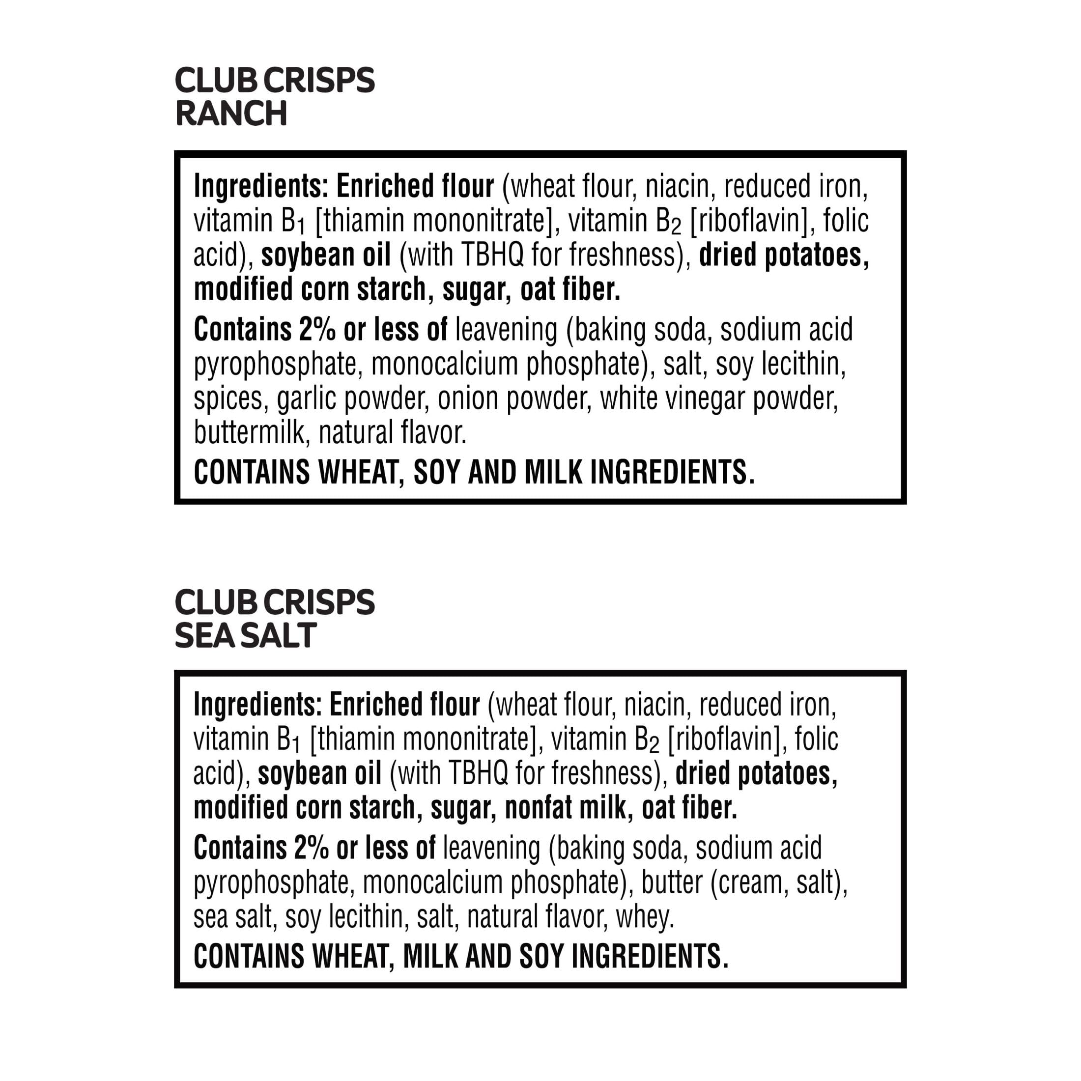 Snapklik.com : Club Cracker Crisps, Baked Snacks, Variety Pack