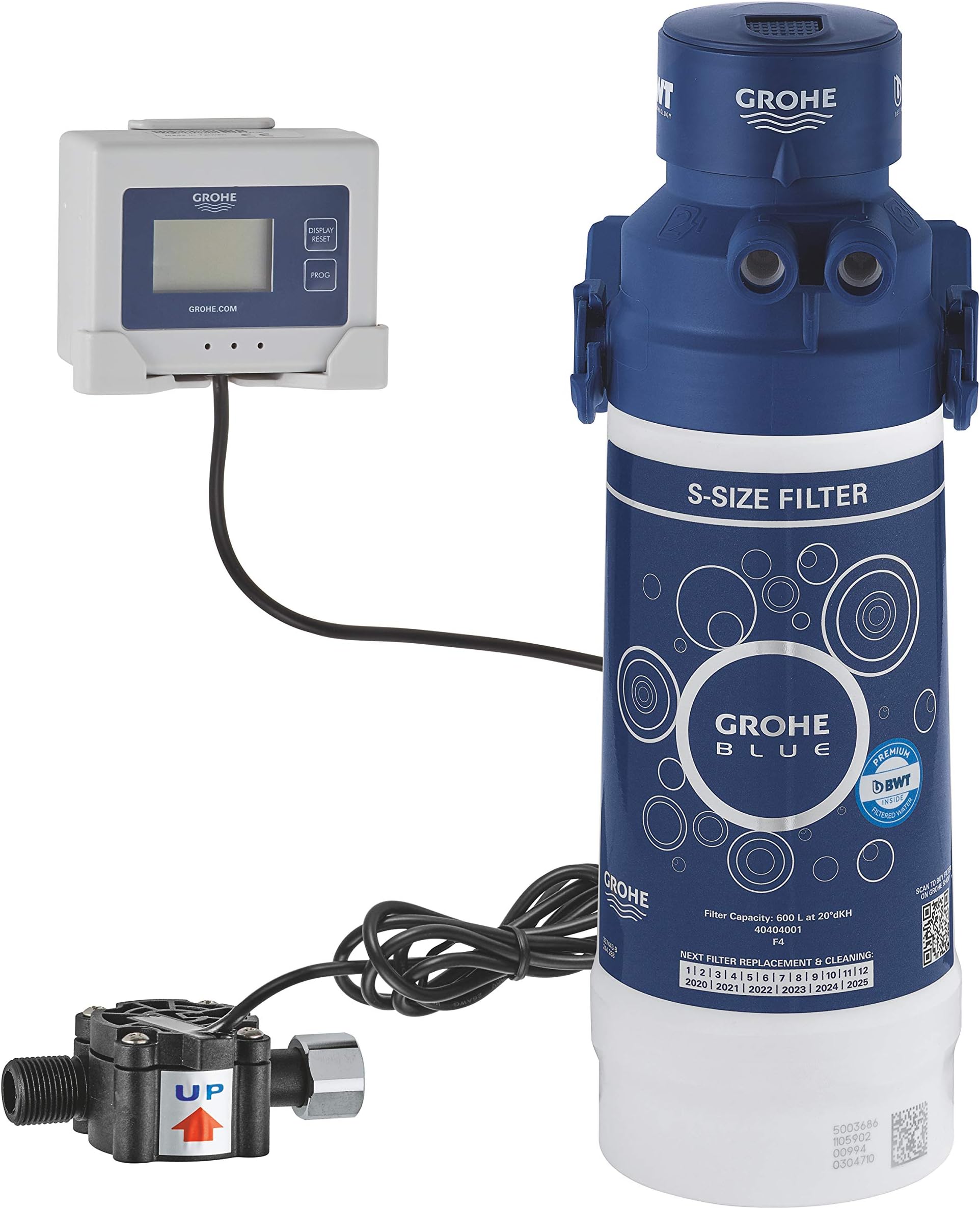 GROHE Blue S-Size Filter Starter Set (Filter Head, Filter Cartridge ...