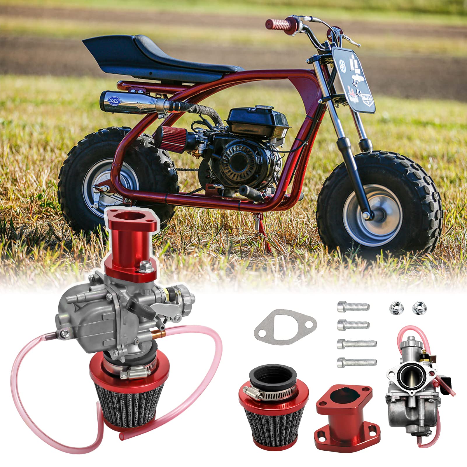 Onsnail VM22 Carburetor 212cc carb Performance for Predator 212cc 196cc ...