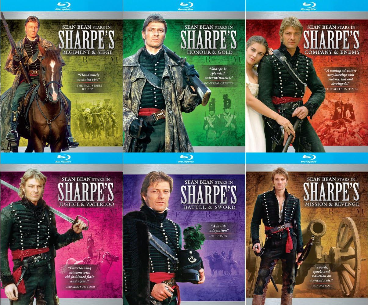 Sharpe Blu-ray Collection 6-Disc Bundle: Amazon.co.uk: DVD & Blu-ray