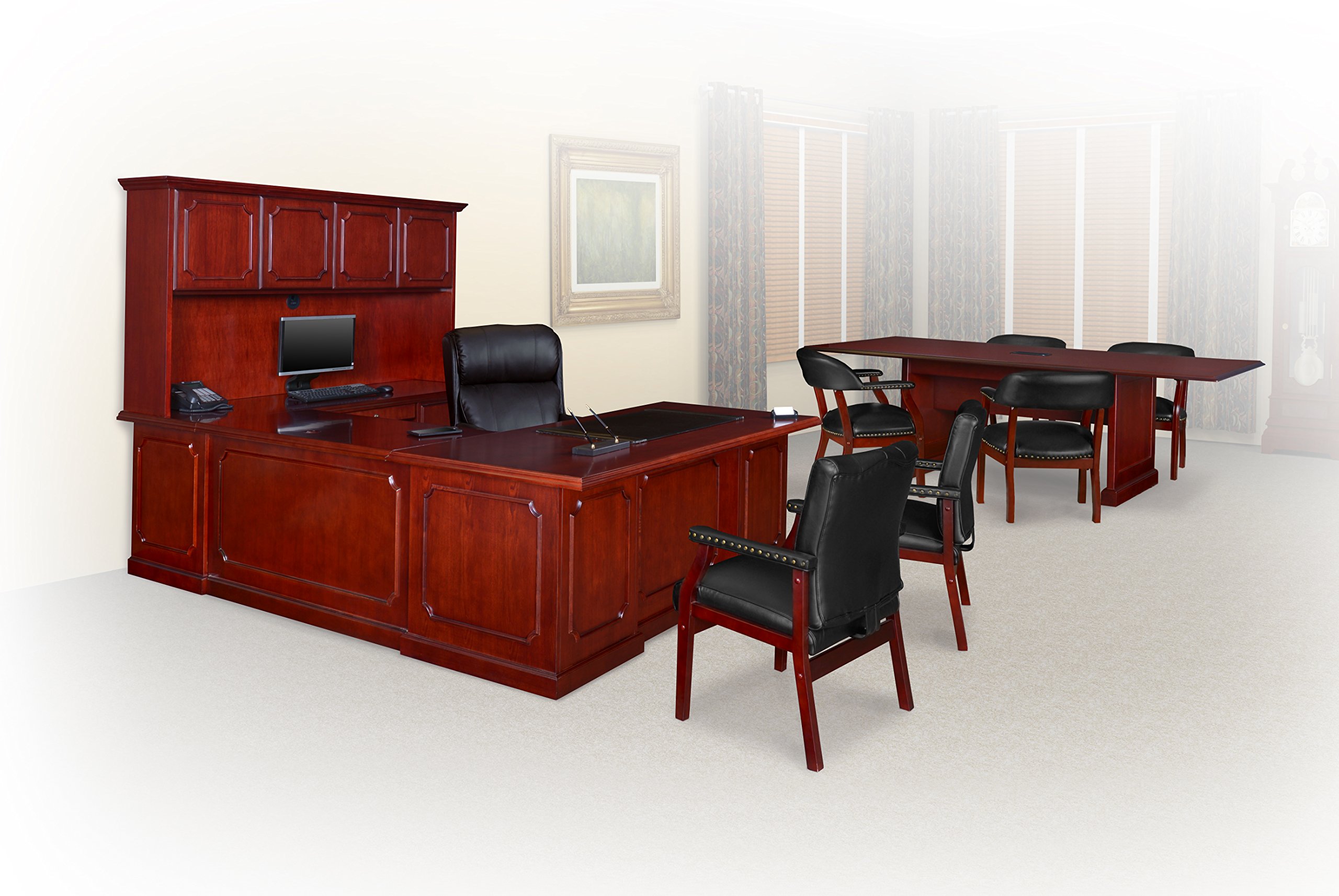 Regency Prestige 96 by 48-Inch Conference Table with Power Data Grommet ...