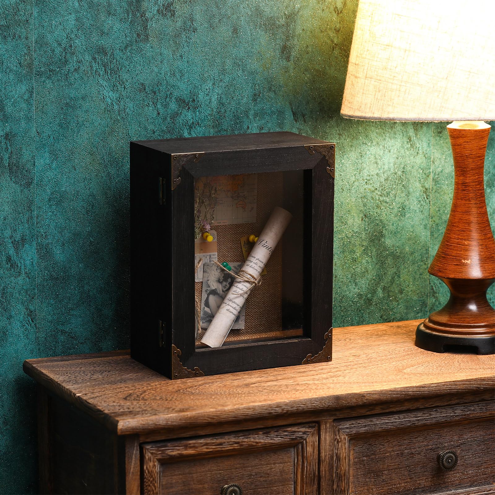 Snapklik.com : Cinnvoice 8x10 Inch Shadow Box Depth 4.7in Shadow Boxes ...