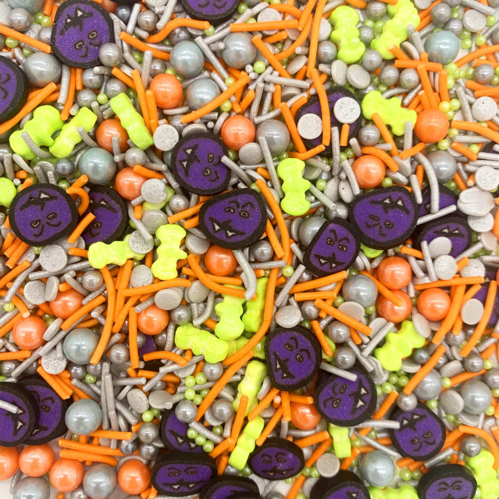 Amazon.com: Halloween Sprinkles I 3.5 oz I Orange And Green Sprinkles I ...