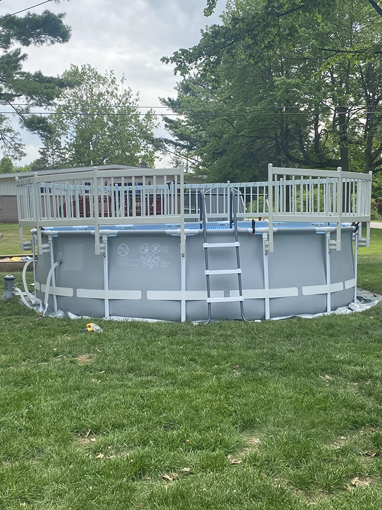 $13/mo - Finance Vinyl Works 24-Inch Taupe Premium Resin Above-Ground ...