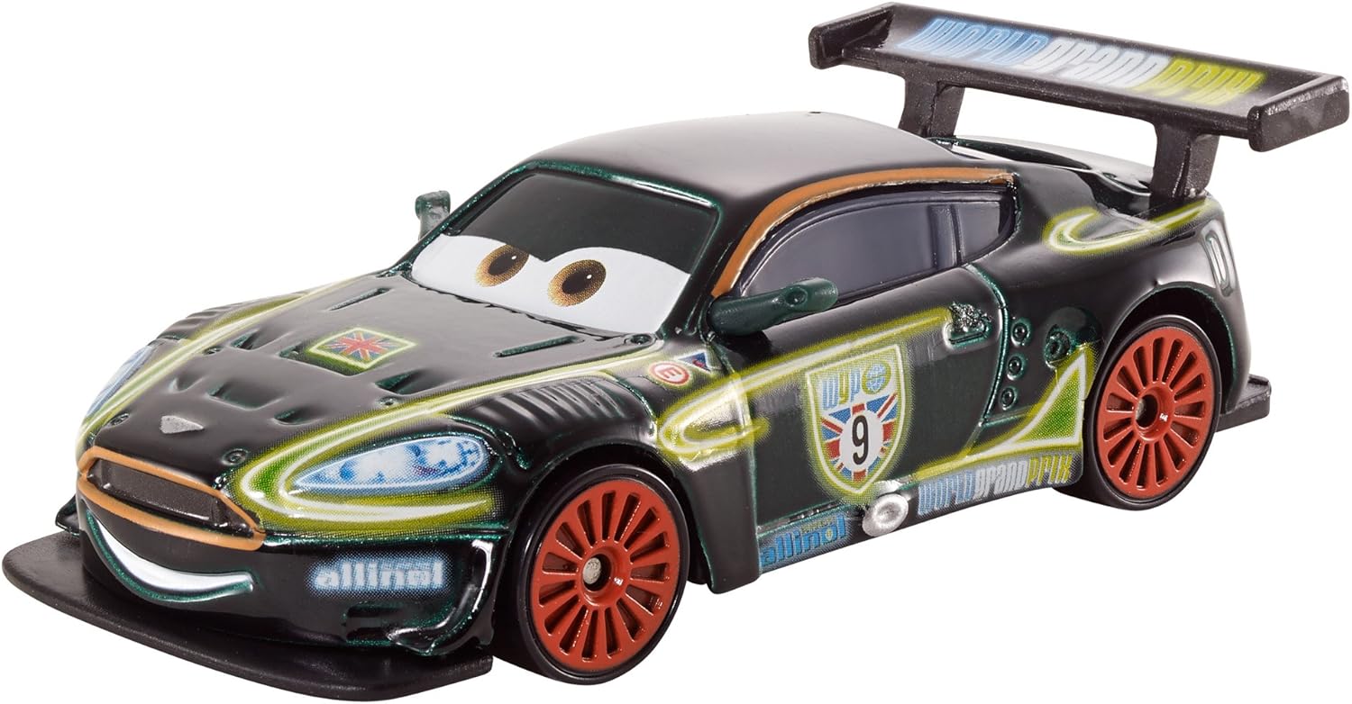 Amazon.com: Disney Pixar Cars Neon Die-Cast, Nigel Gearsly : Toys & Games