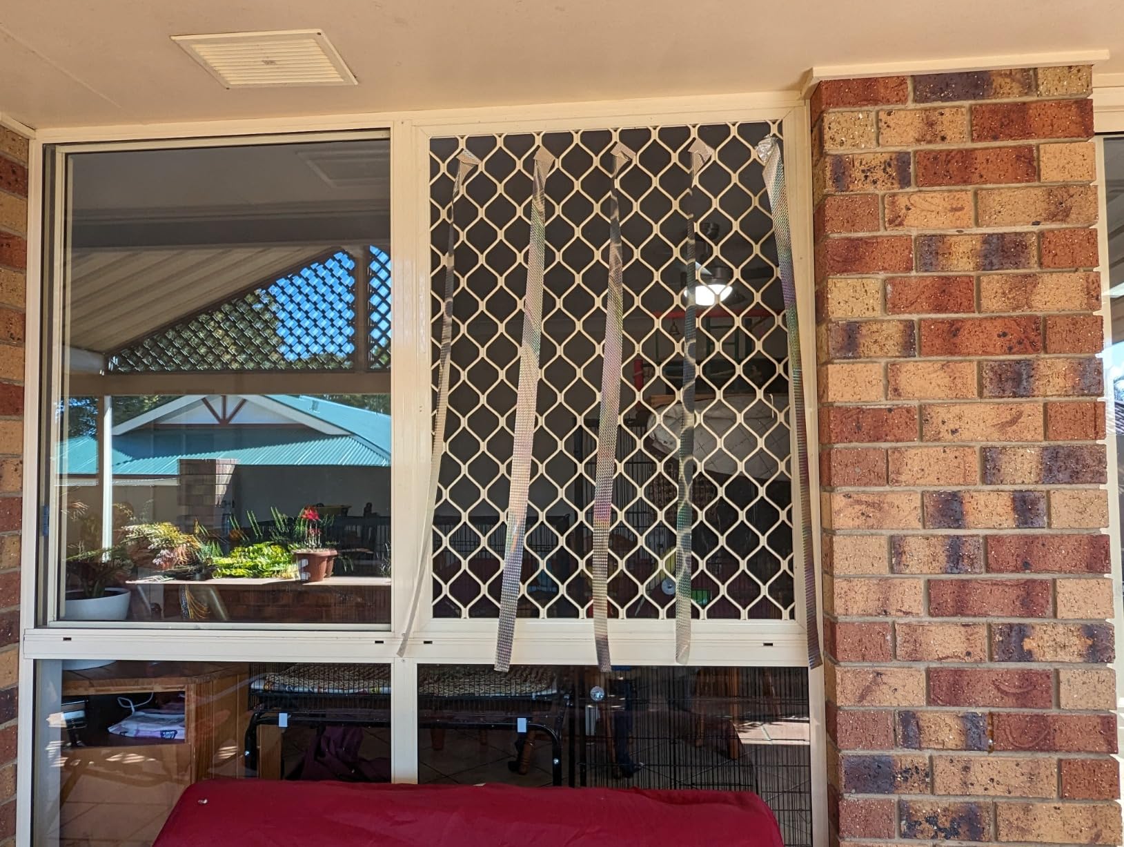 Skycabin Double Side Holographic Bird Repellent Scare Tape 150Feet ...