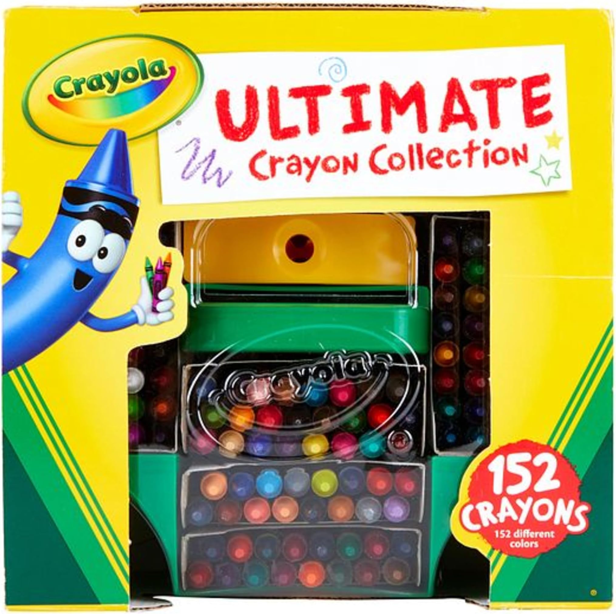 Amazon.com: Crayola Ultimate Crayon Box Collection (152ct), Bulk Kids ...