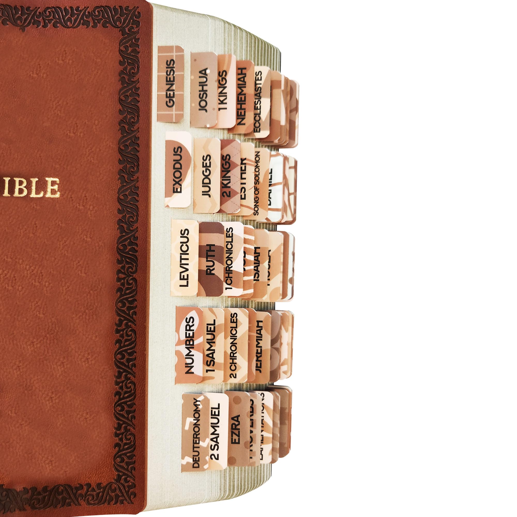 Amazon.com : VICO Bible Tabs, 75 Tabs Laminated Bible Tabs for Study ...
