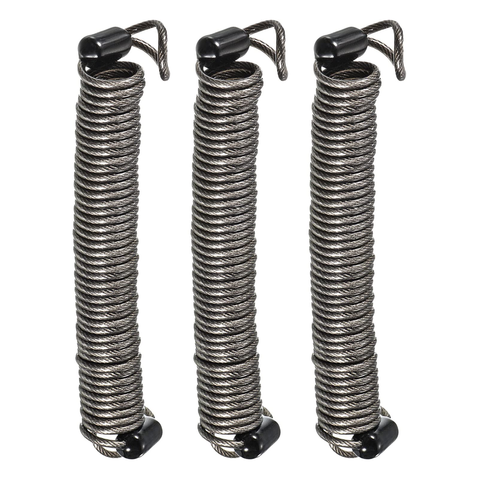 M METERXITY 3 Pack Disc Lock Security Steel Cable - Plastic Coated ...