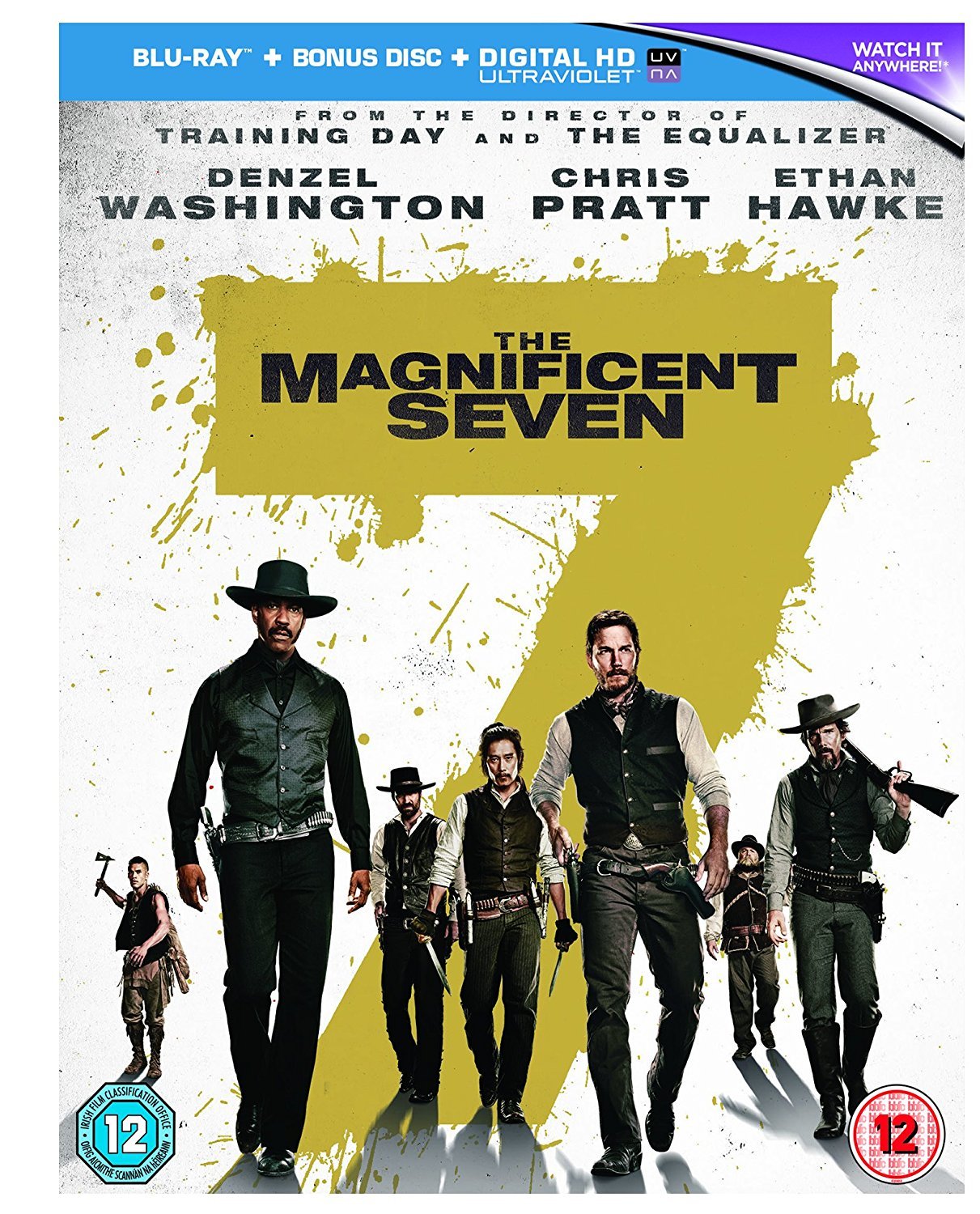 Amazon.com: The Magnificent Seven [Blu-ray] : Denzel Washington, Chris ...