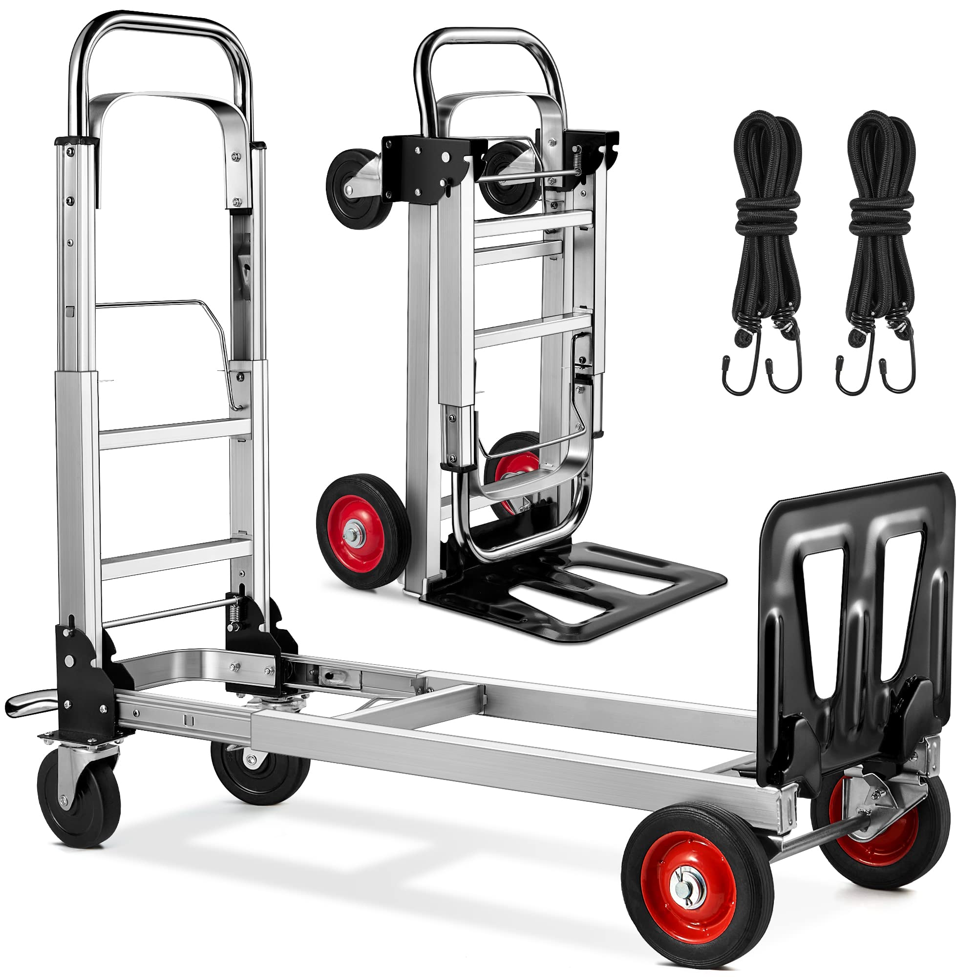 *USED* Convertible Folding Hand Truck Dolly Cart Heavy Duty 440 lbs ...