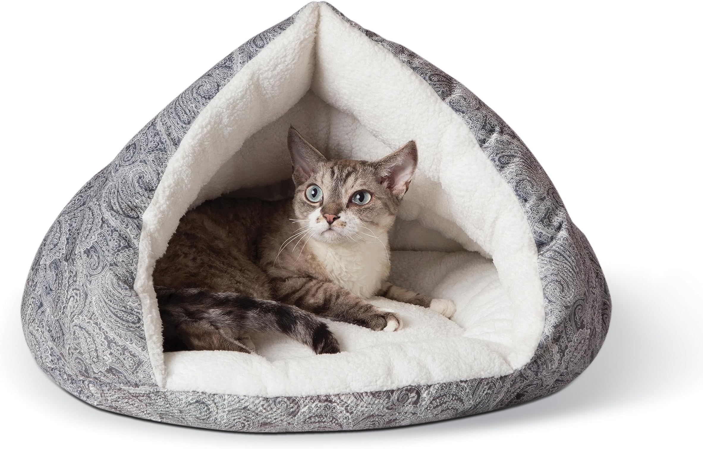 Amazon.com : Mojonnie Cat Bed Cat Cave Self-Warming Cat Sleeping Bed ...