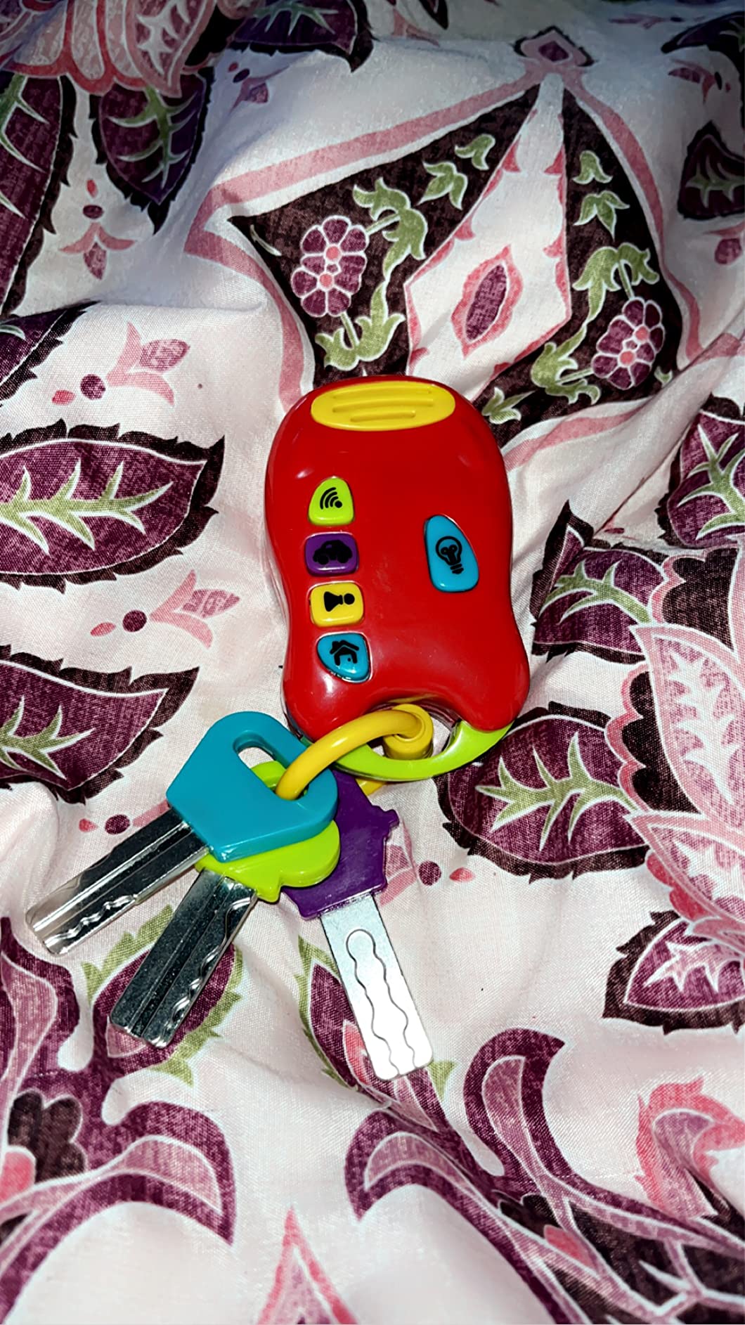 Battat – Sensory Toys – Pretend Phone & Keychain – Toddler Light-Up ...