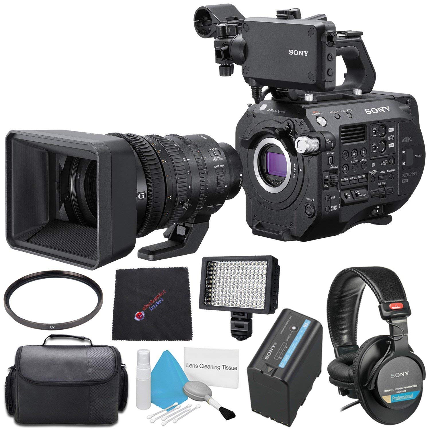 Sony Pxw Fs7m2 4k Xdcam Super 35 Camcorder Kit 18 | Desertcart Cyprus