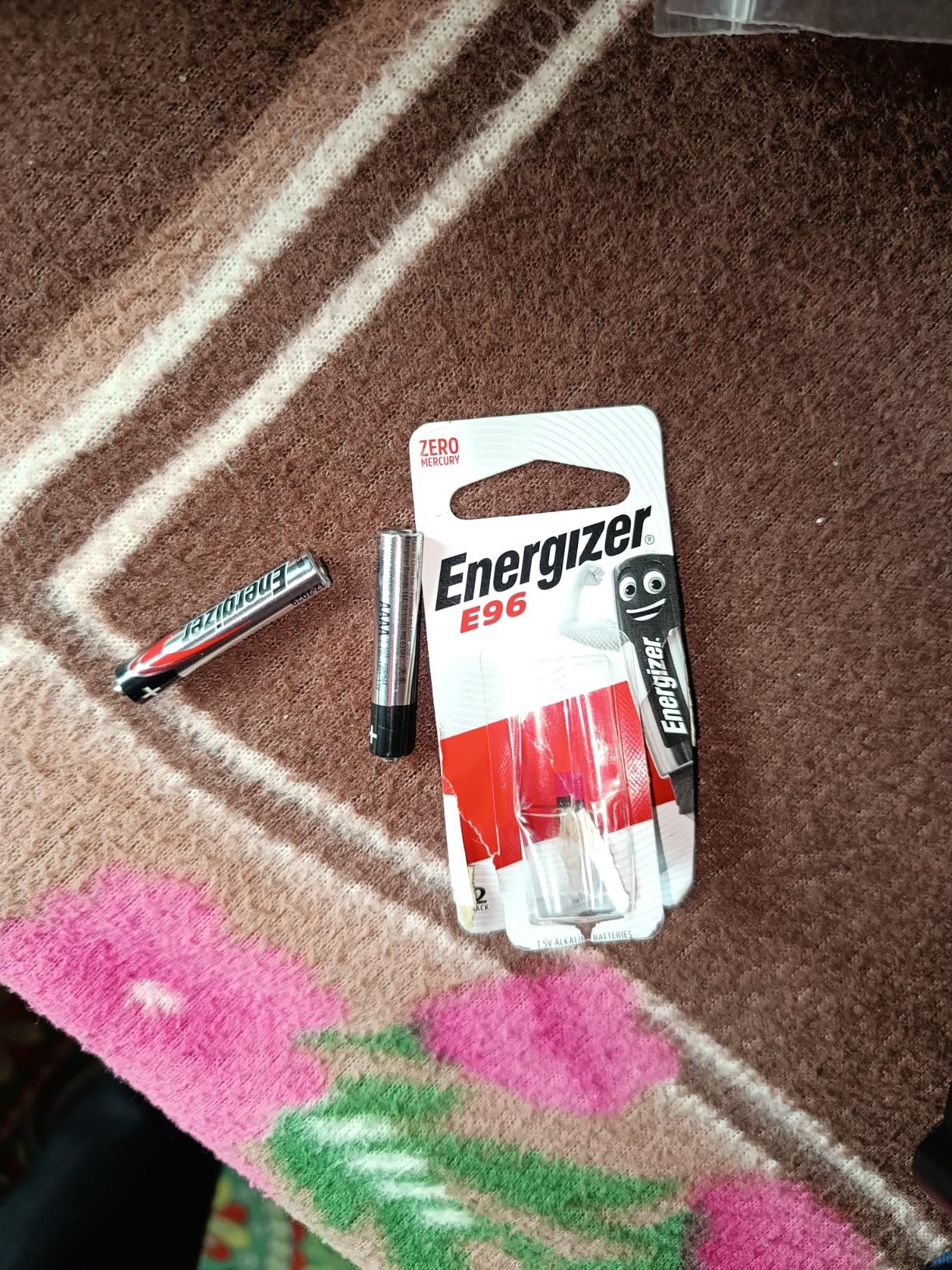 Energizer AAAA/E96 Alkaline Batteries - Pack of 2, Long-Lasting, Leak ...