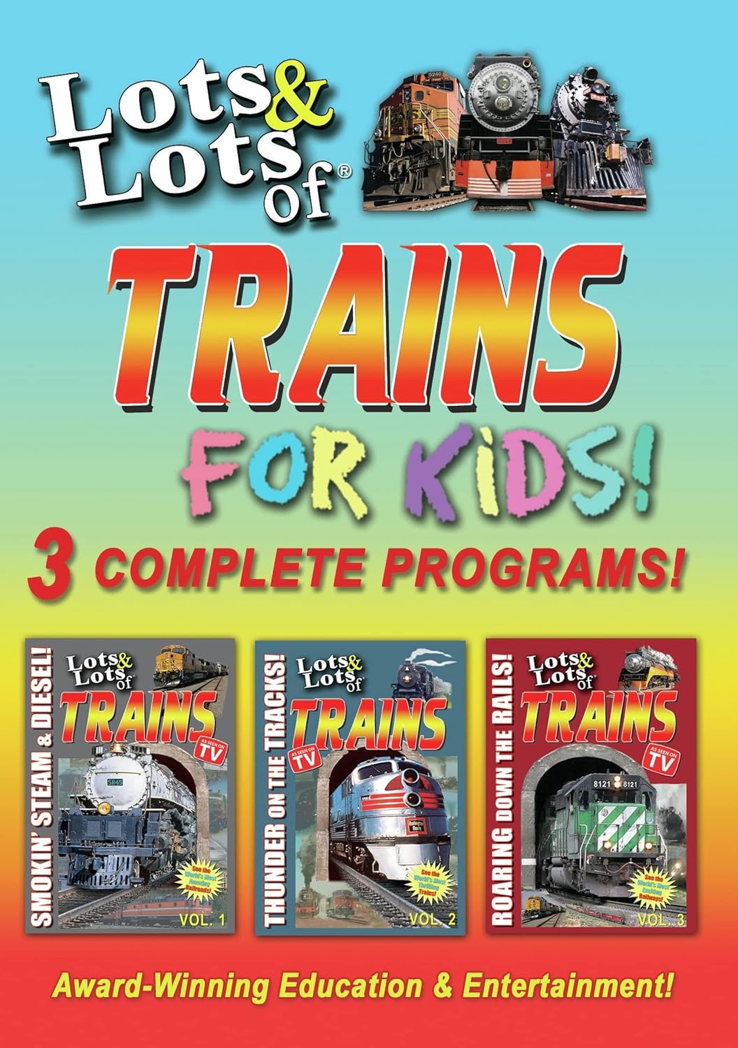 Amazon.com: Lots & Lots of Trains For Kids : Tom Edinger, James Coffey ...