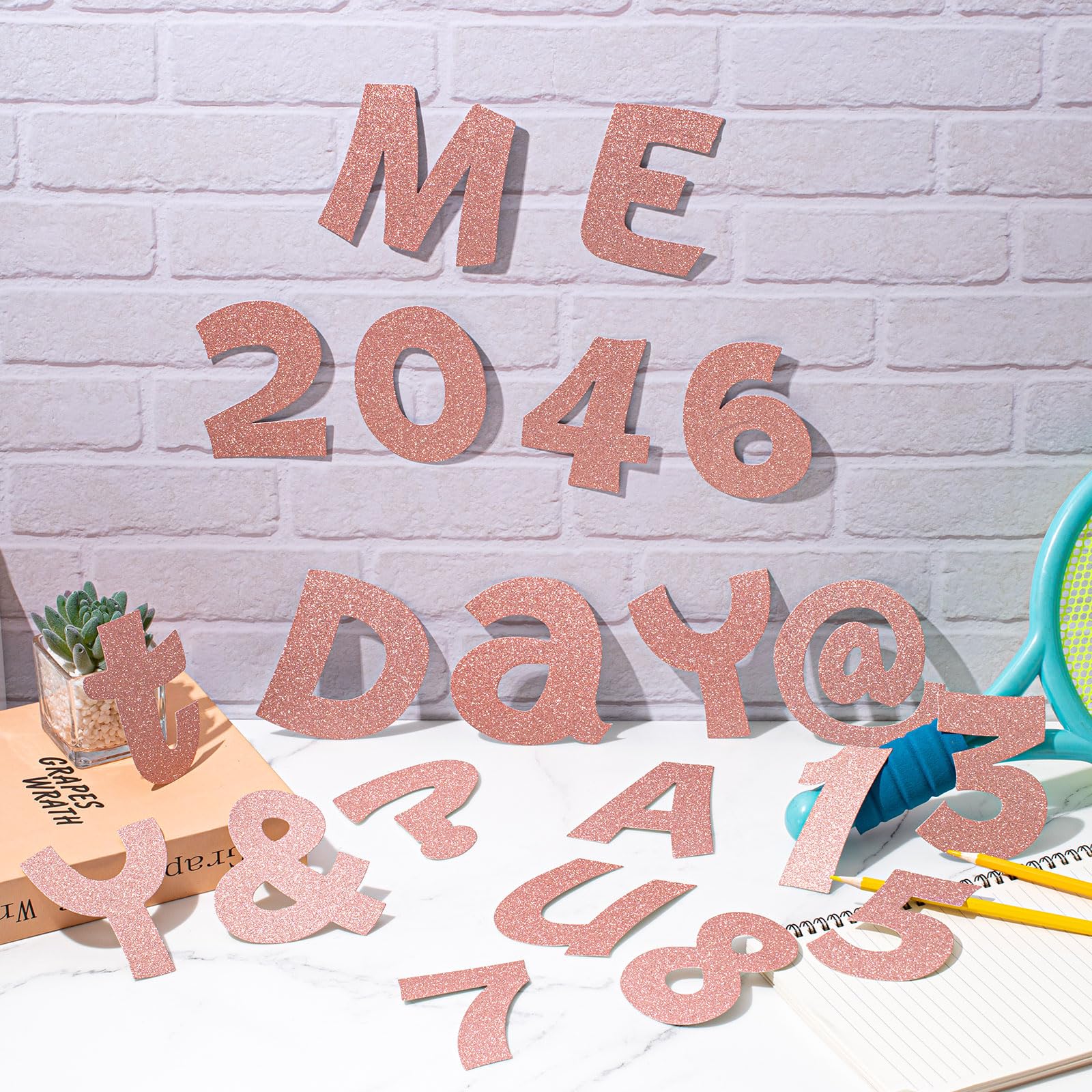 Snapklik.com : Colarr 216 Pcs Glitter Bulletin Board Letters For ...