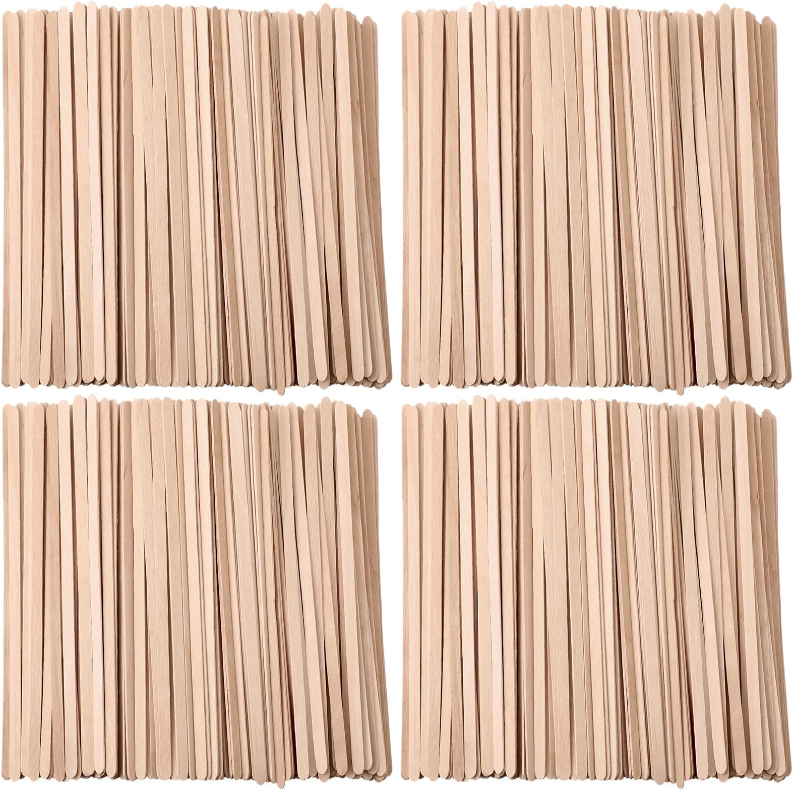 Amazon.com: 3000 Pack Birch Wood Coffee Stir Sticks 7 Inch Disposable ...