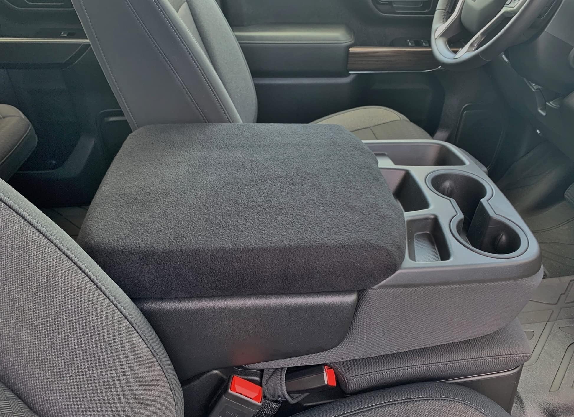Amazon.com: Auto Console Console Covers- Fits The Chevy Silverado 2020 ...