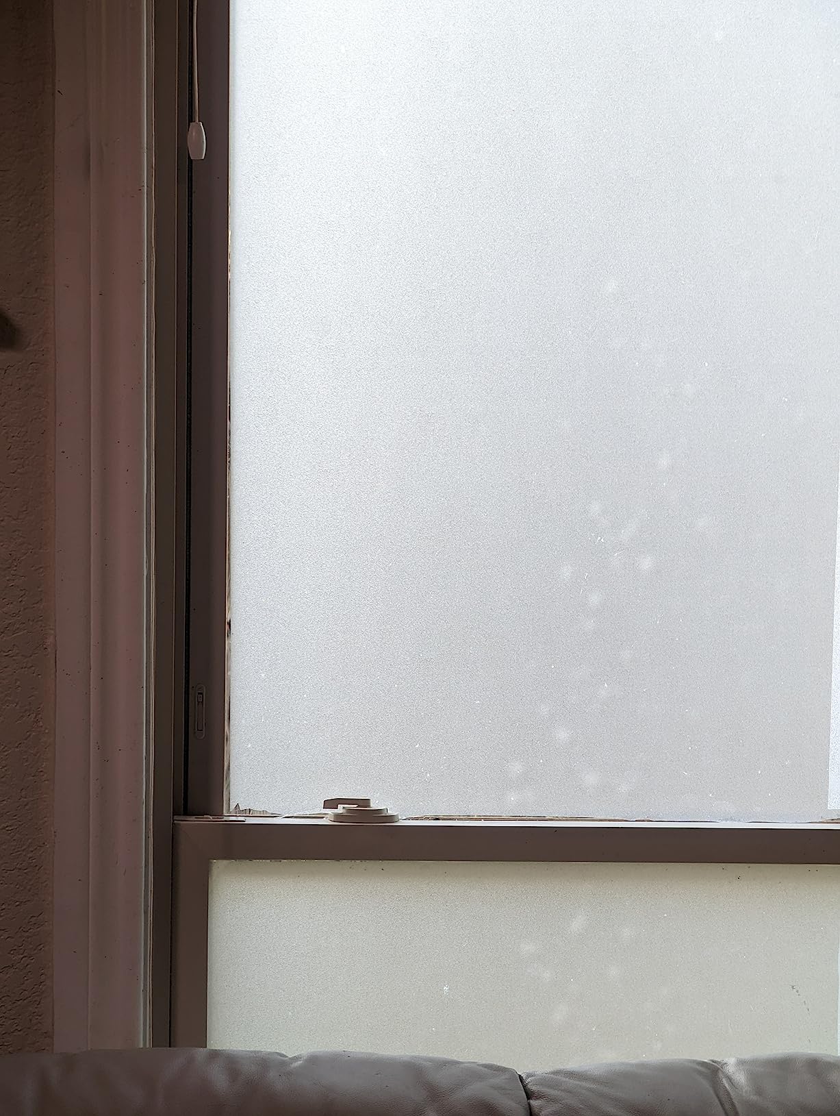 Amazon.com: CHANMOL White Window Privacy Film, Grid Glass Window ...