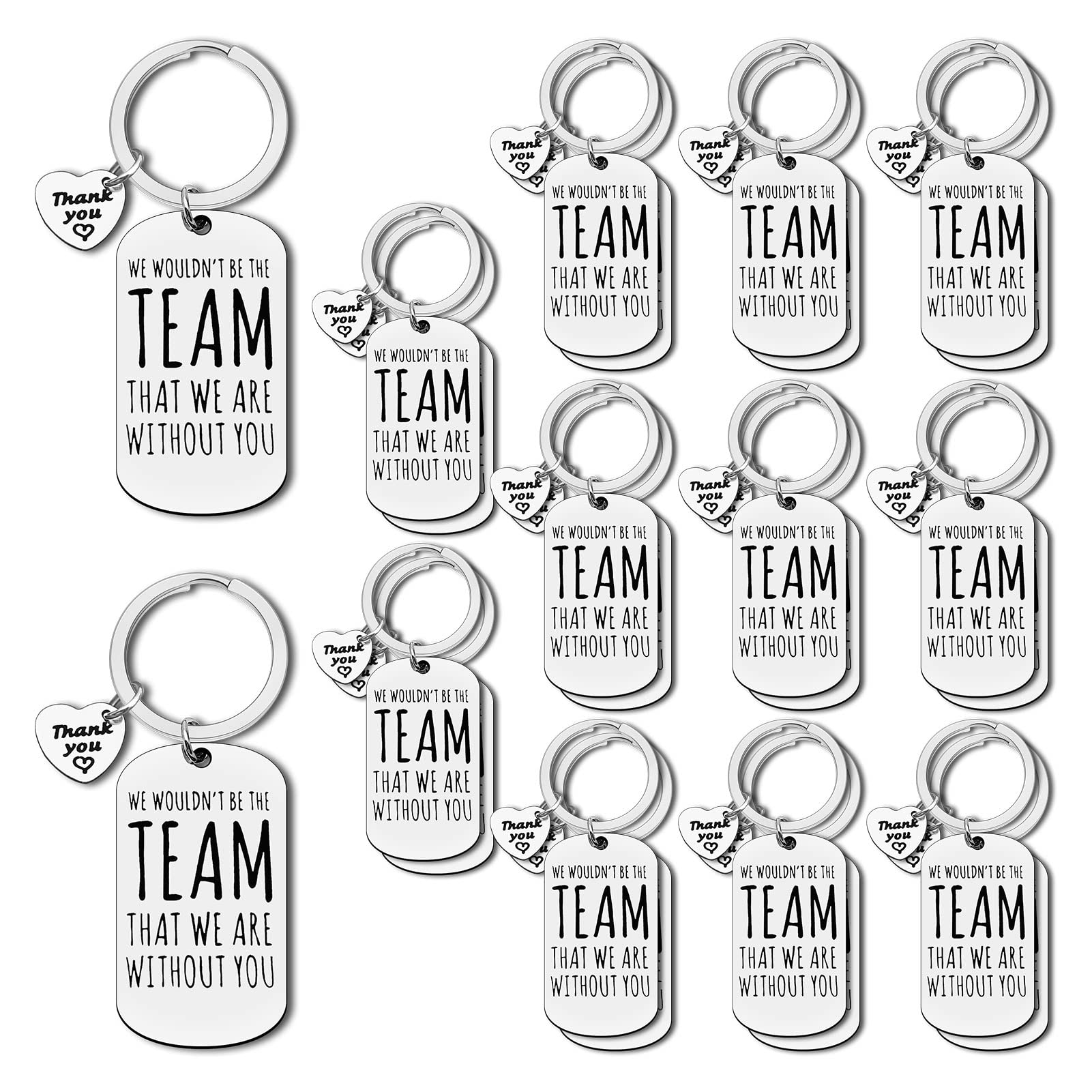 Amazon.com: 24Pcs Team Leader Keychain Appreciation Gifts for Boss ...