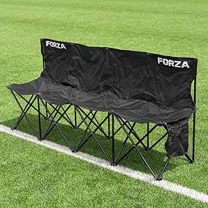 FORZA Portable Aluminium Team Benches - 4 Seat, 6 Seat & 8 Seat Benches ...