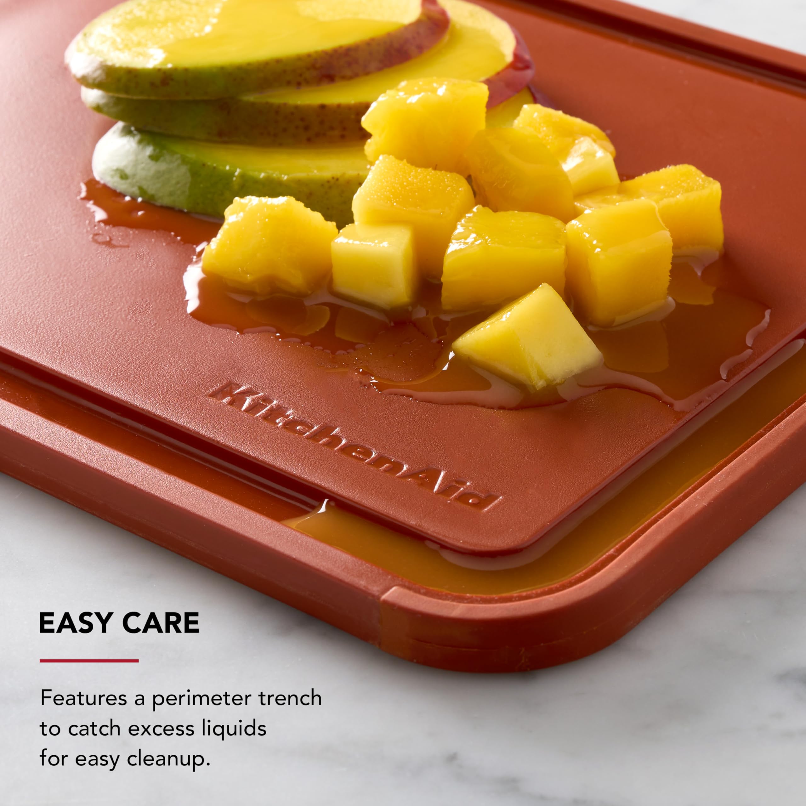 Snapklik.com : KitchenAid Classic Plastic Cutting Board