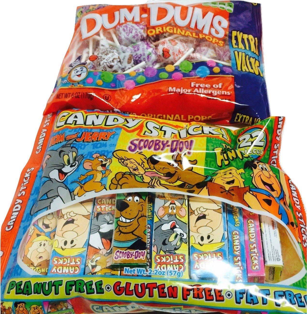 Buy Allergy-free Dum Dums Lollipops (6 oz); Cartoon Character Candy ...