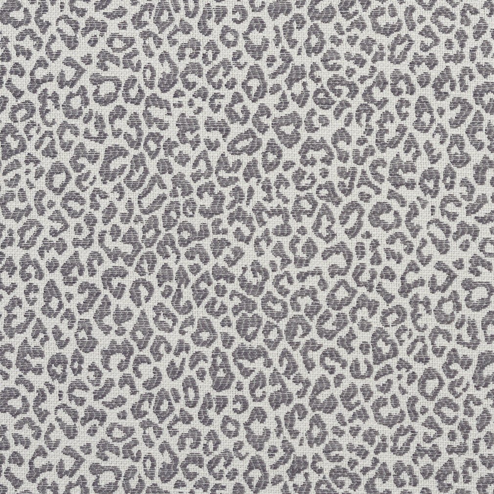 Amazon.com: A593 Grey Leopard Woven Textured Upholstery Fabric by The ...
