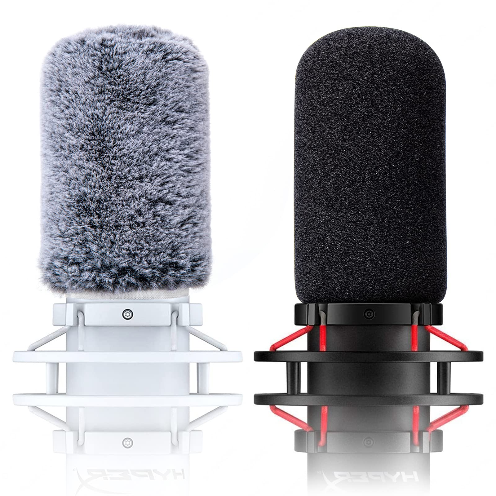 QuadCast Mic Windscreen Foam Cover Compatible with HyperX QuadCast ...