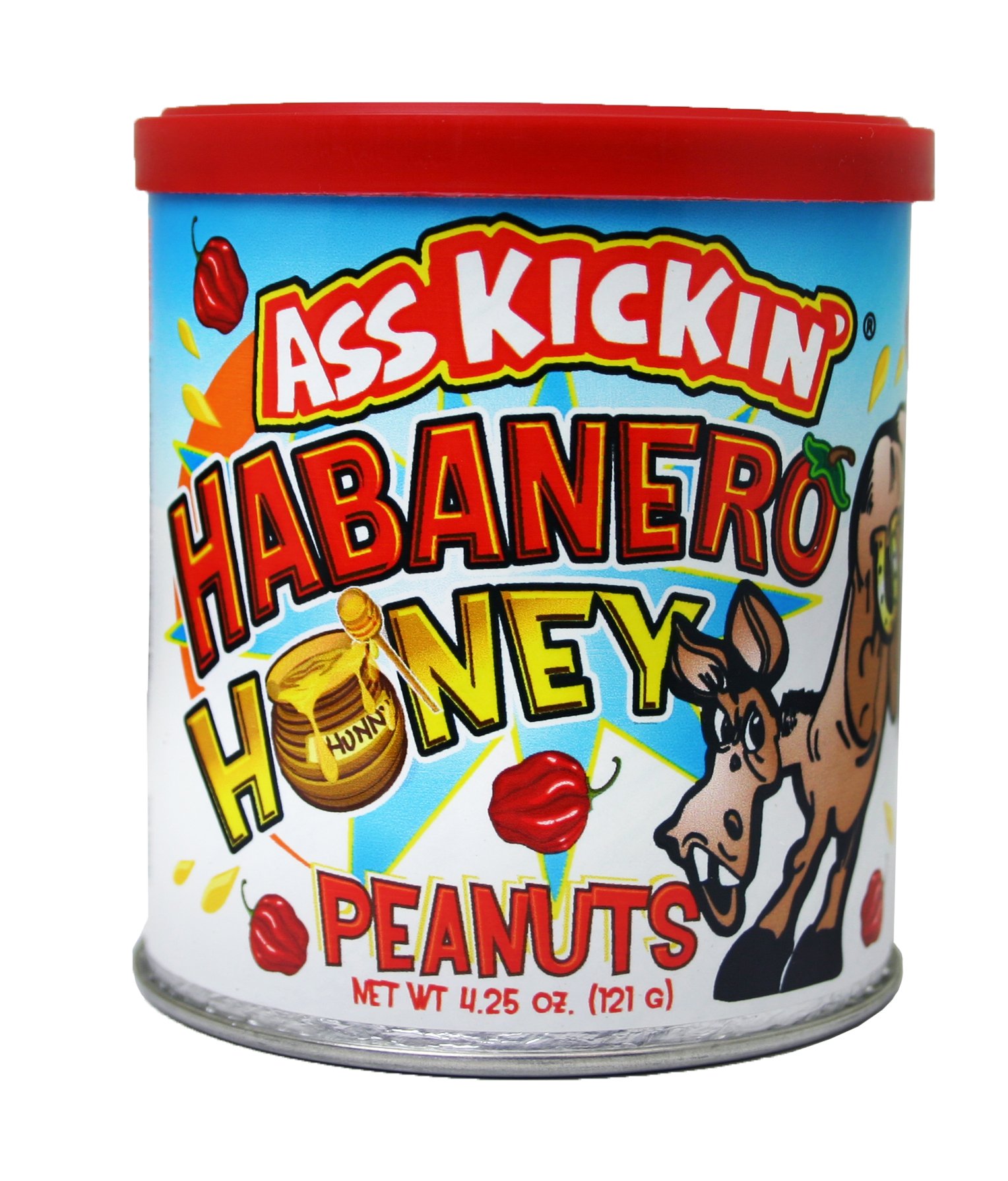 Amazon.com : Roasted Spicy Hot Peanuts – 4.25 oz - Ultimate Spicy ...