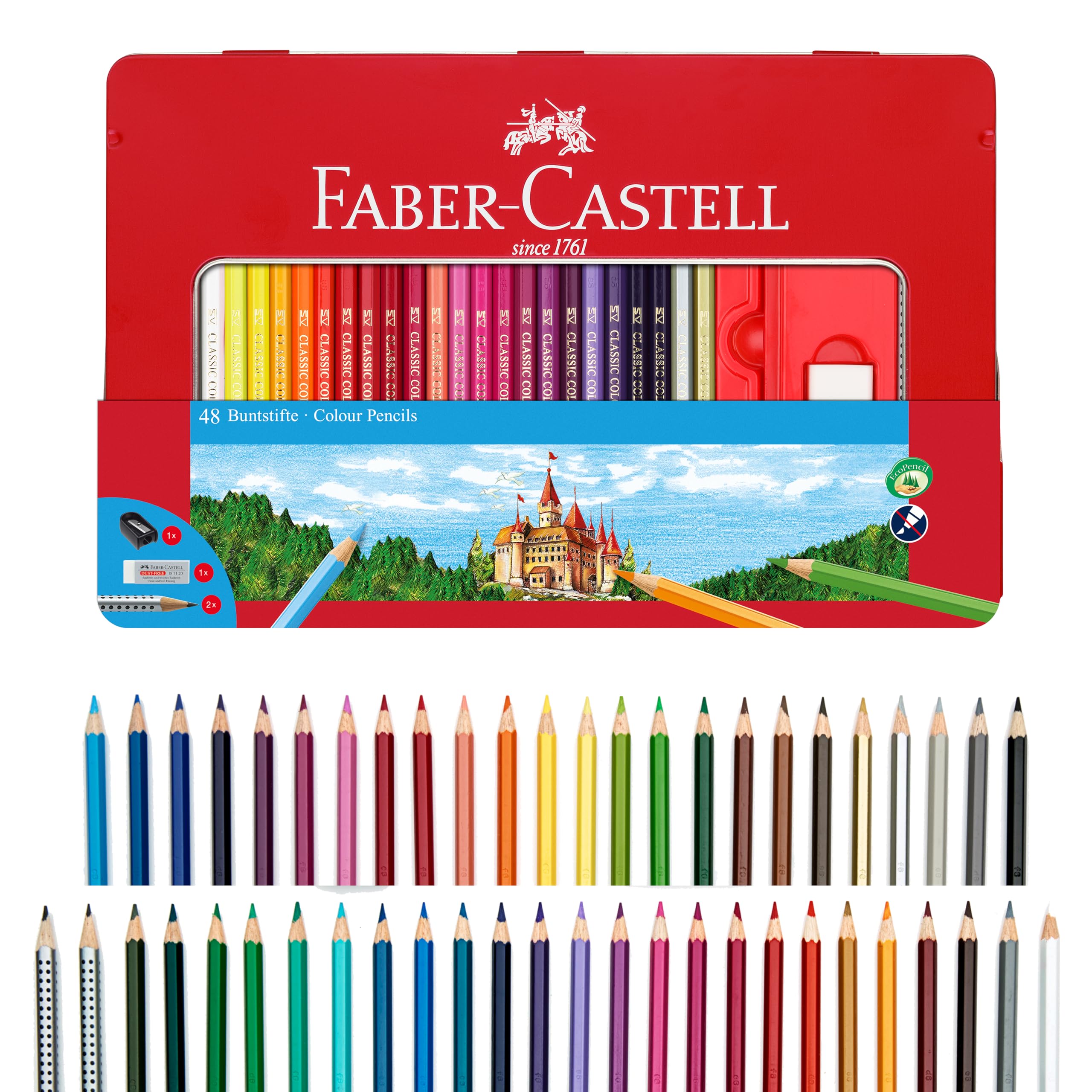 Faber Castell 48 Watercolour Pencils Price Sale Online | varsana.com