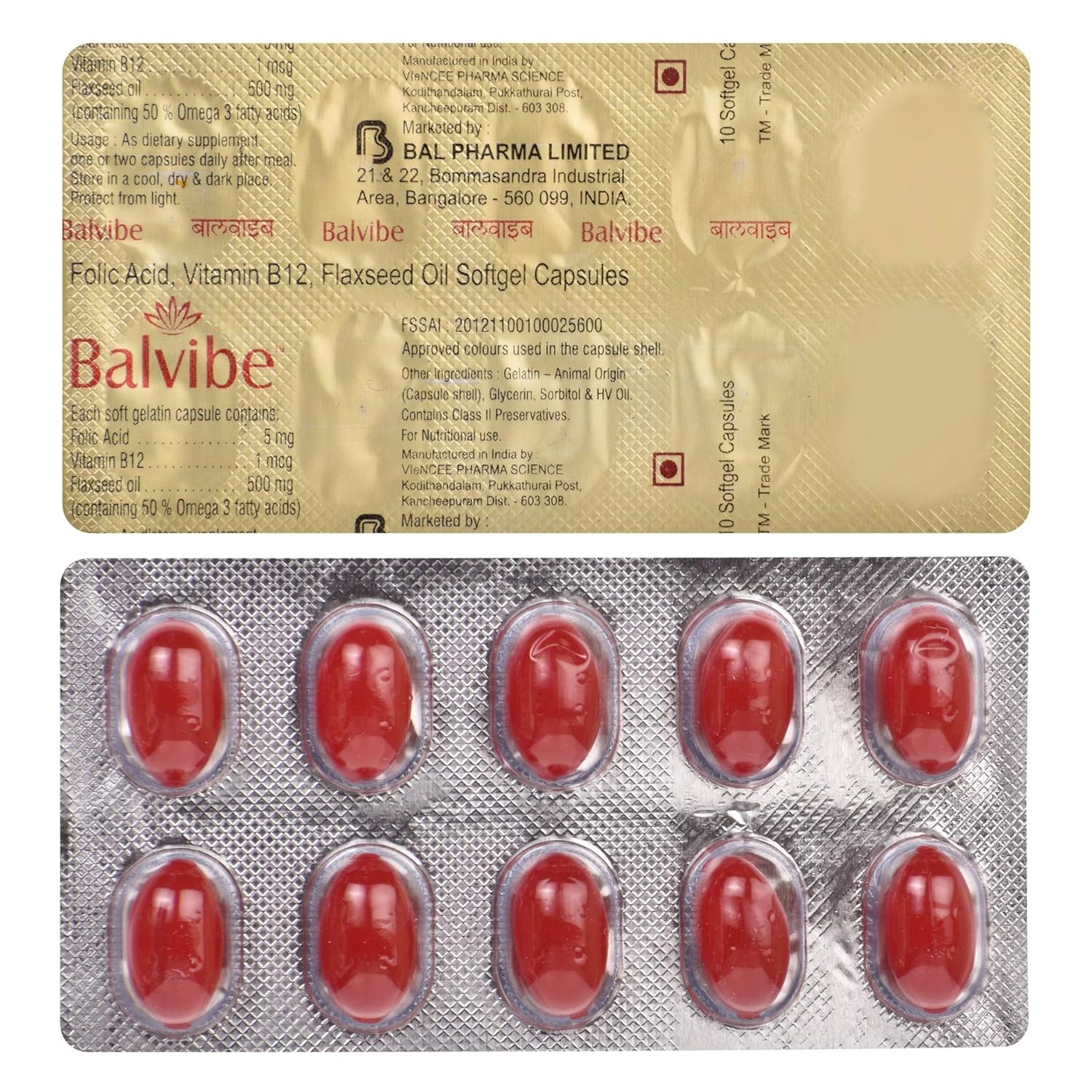 Balvibe - Blister Pack of 10 Capsules : Amazon.in: Health & Personal Care