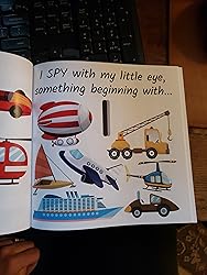 Amazon.com: I Spy Things That Go: A Fun Guessing Game Picture Book for ...