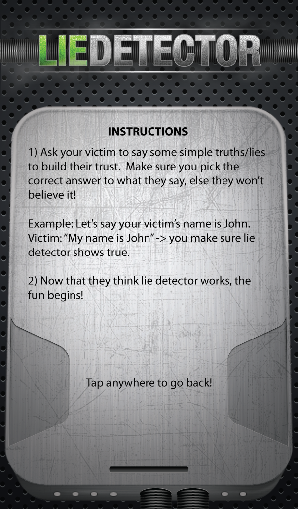 Lie Detector - App on the Amazon Appstore