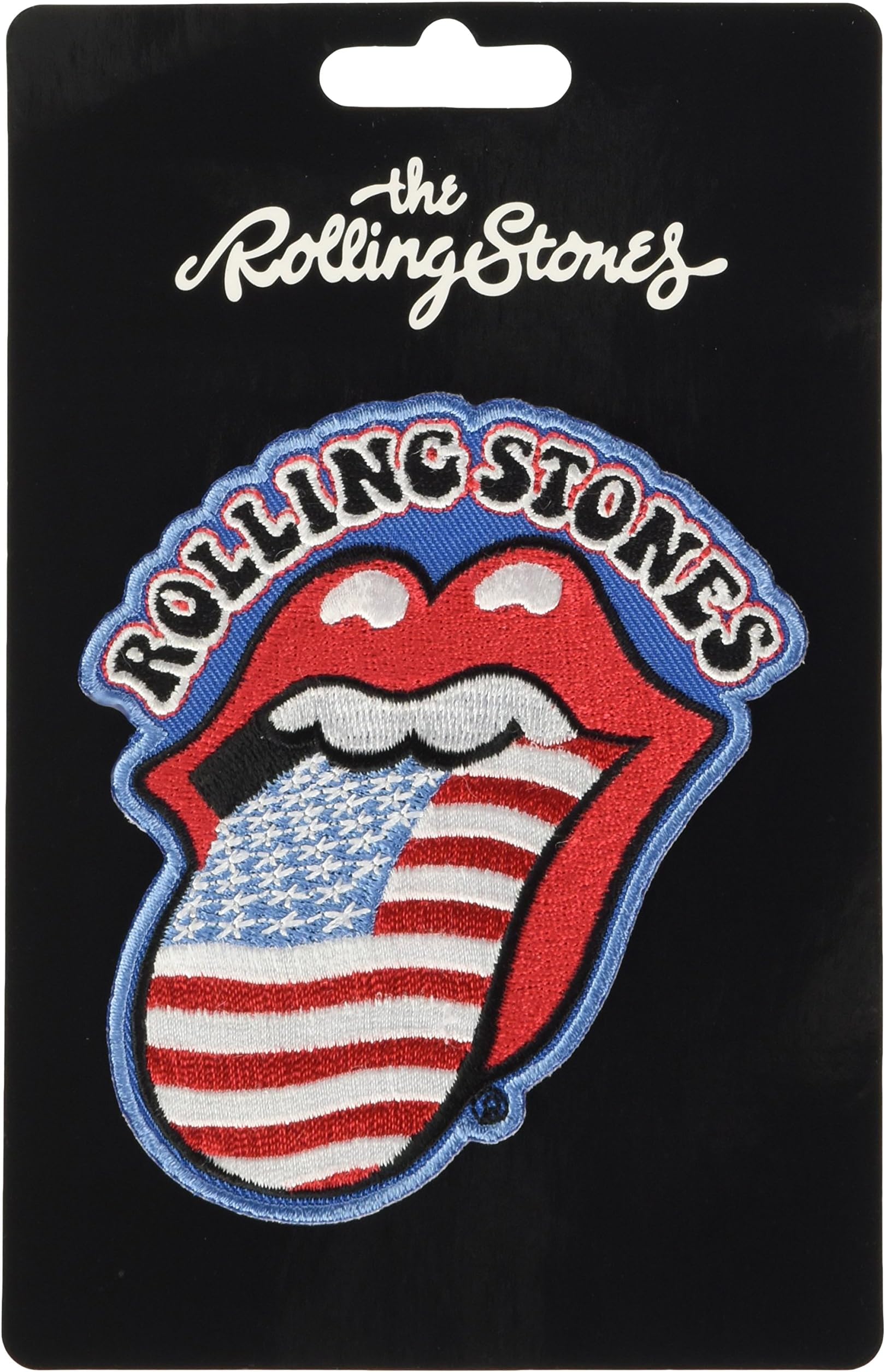 Amazon.com: Men's Rolling Stones On Tour Woven Patch : Clothing, Shoes ...